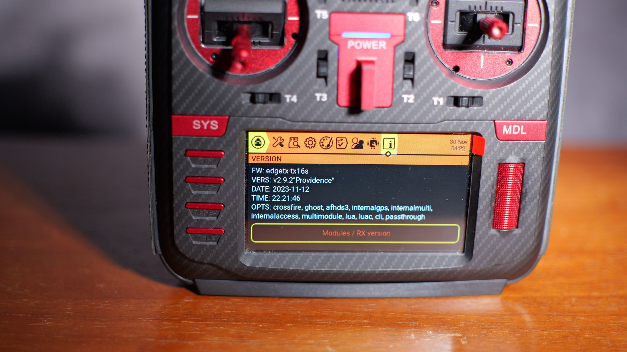 RadioMaster TX16s max with R88 receiver - RCU Forums