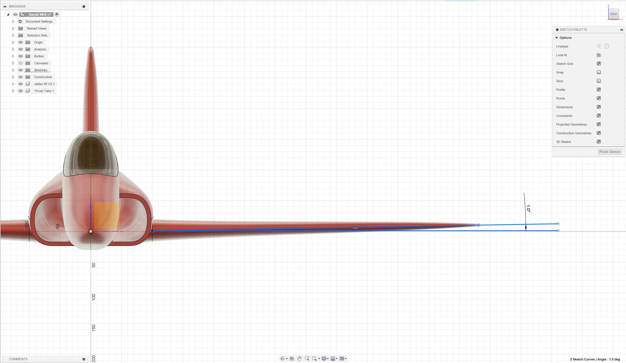 Wing dihedral, incidence and washout for Bandit Sport Jet - RCU Forums