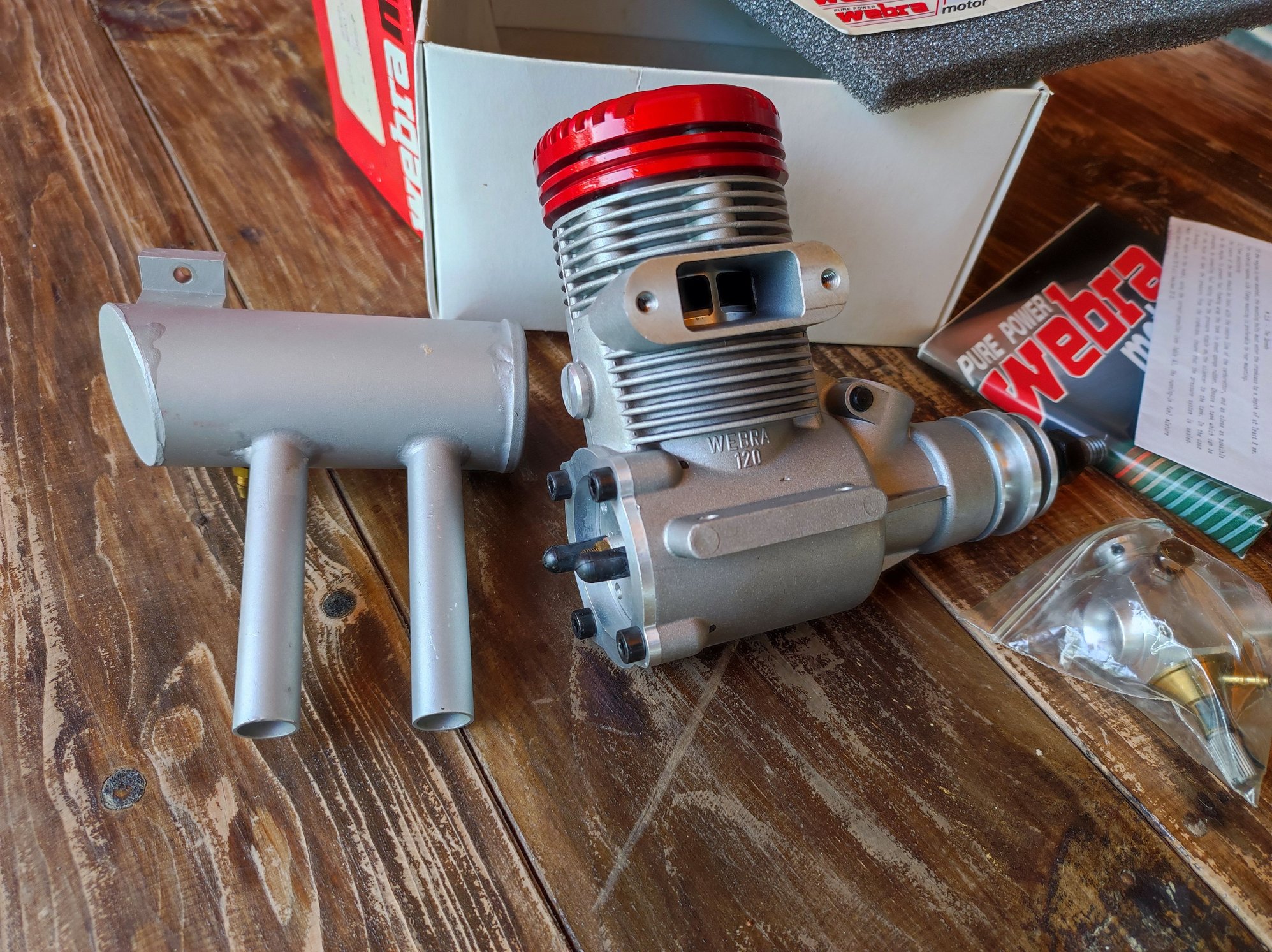 Speed Aero competition pumped WEBRA 120 - RCU Forums