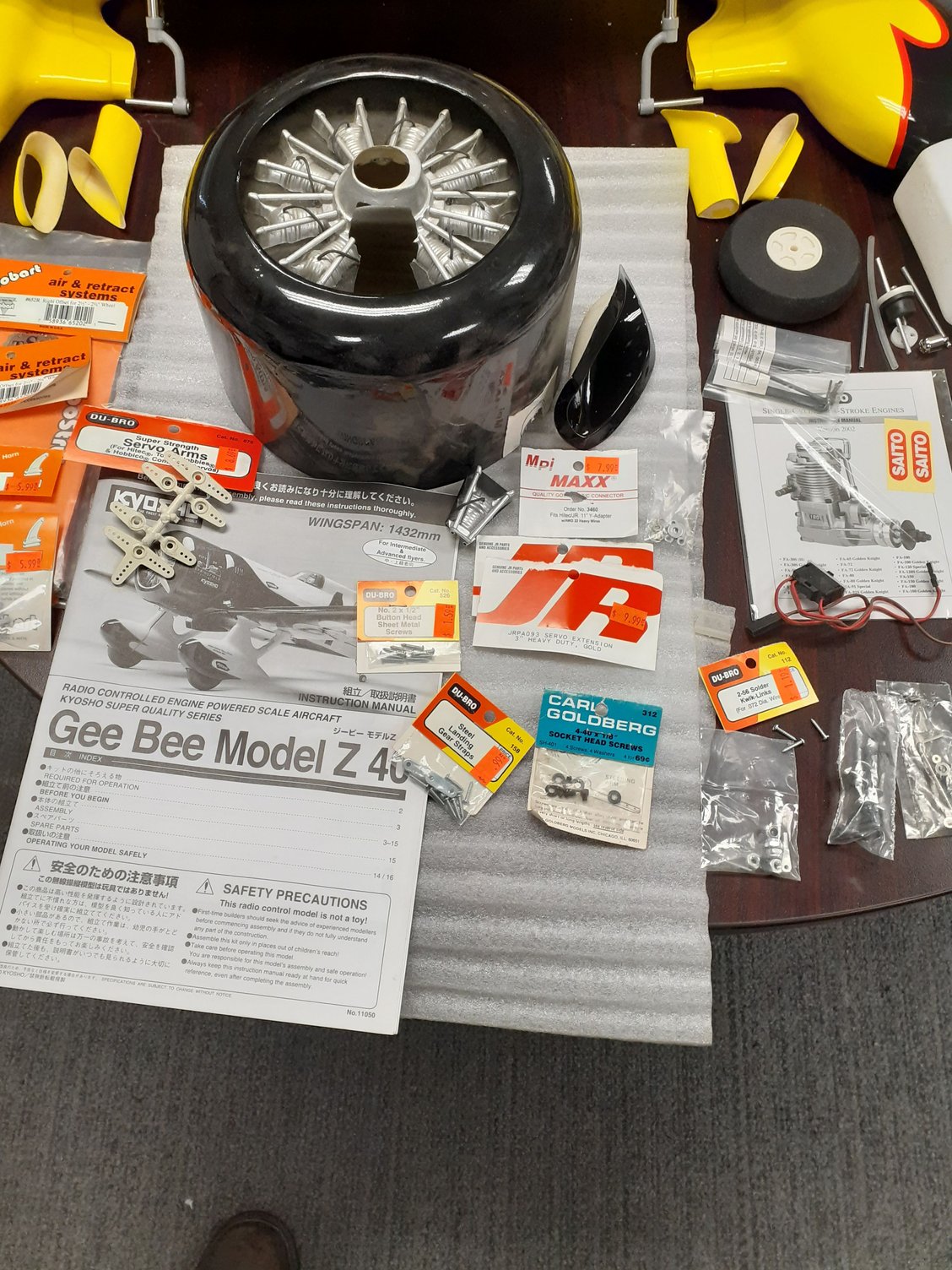 Kyosho Gee Bee model Z ARF w/Robart gear. - RCU Forums