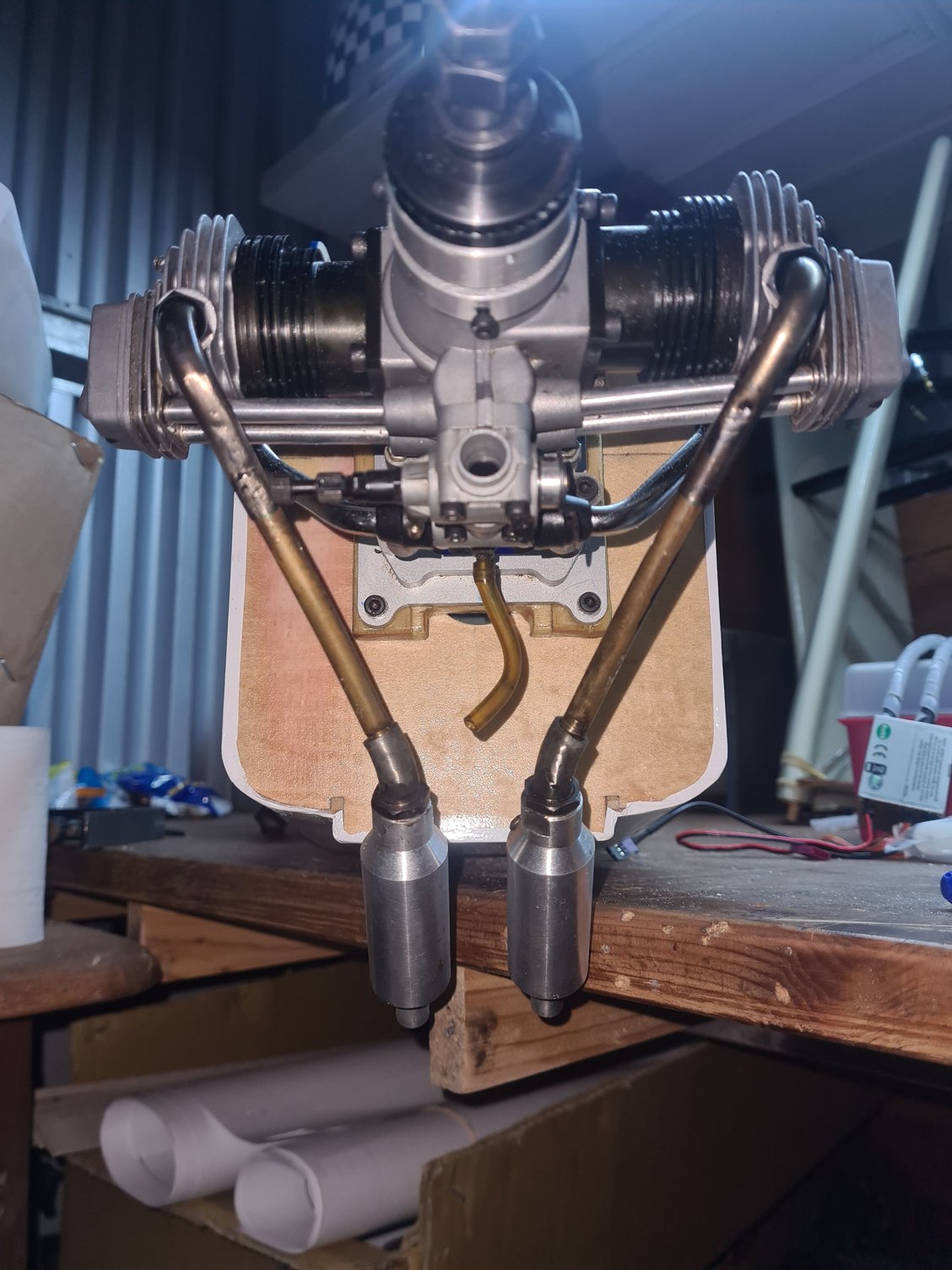 Electronic solutions to modifying glow engines of all sizes to gasoline ...