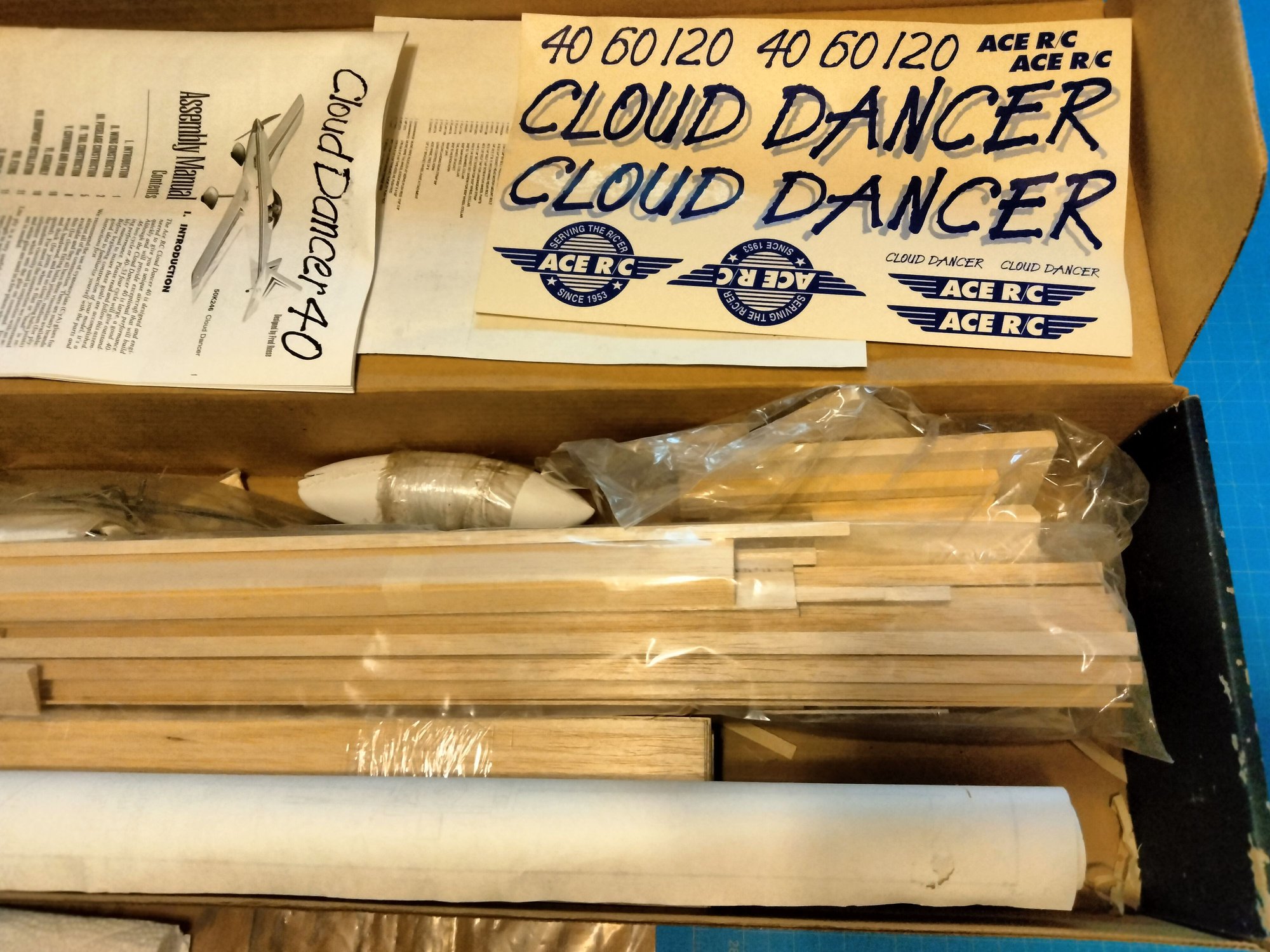 Ace Cloud Dancer 40 Kit NIB - $220 - RCU Forums