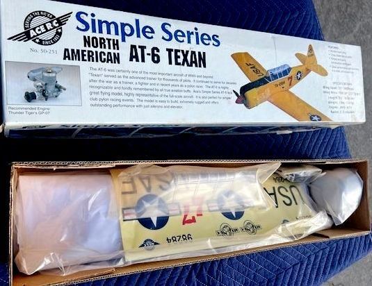 ACE R/C AT-6 Texan Simple Series Model Airplane Kit, Bra - RCU Forums