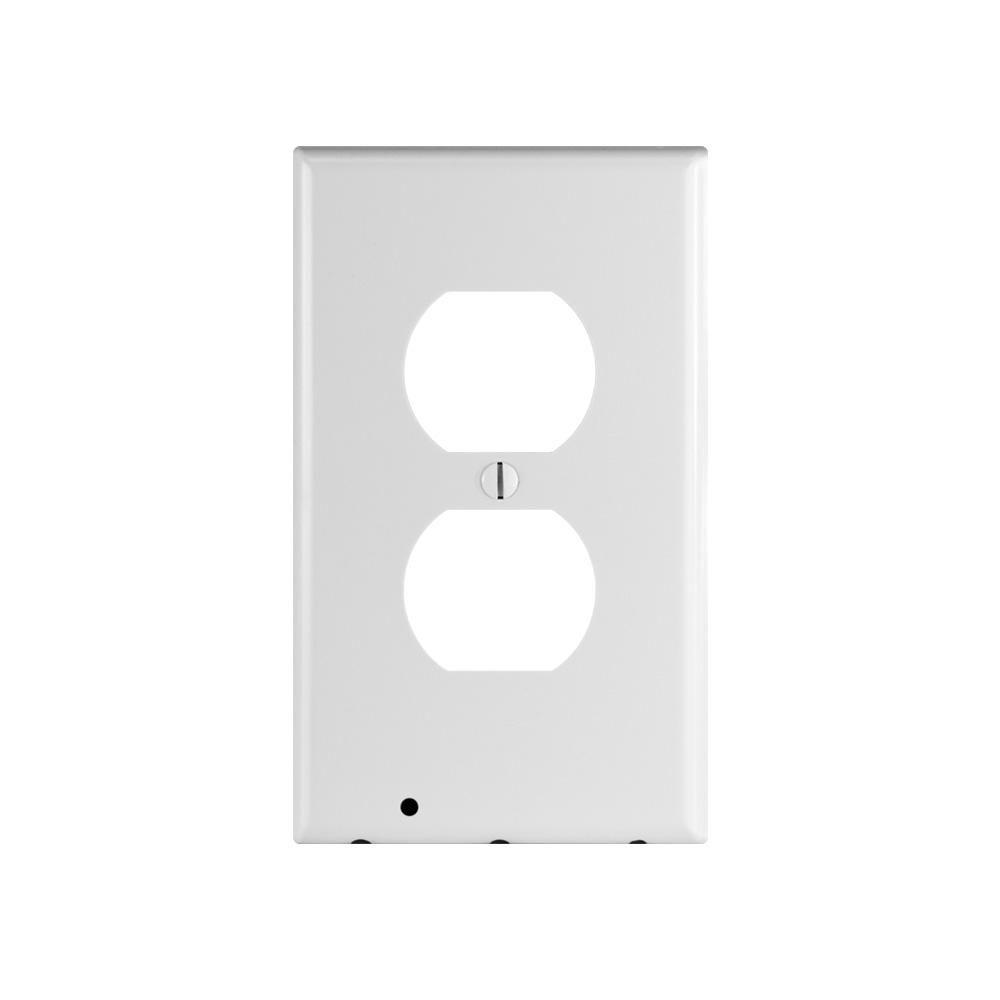 White Snap On Light Switch Covers