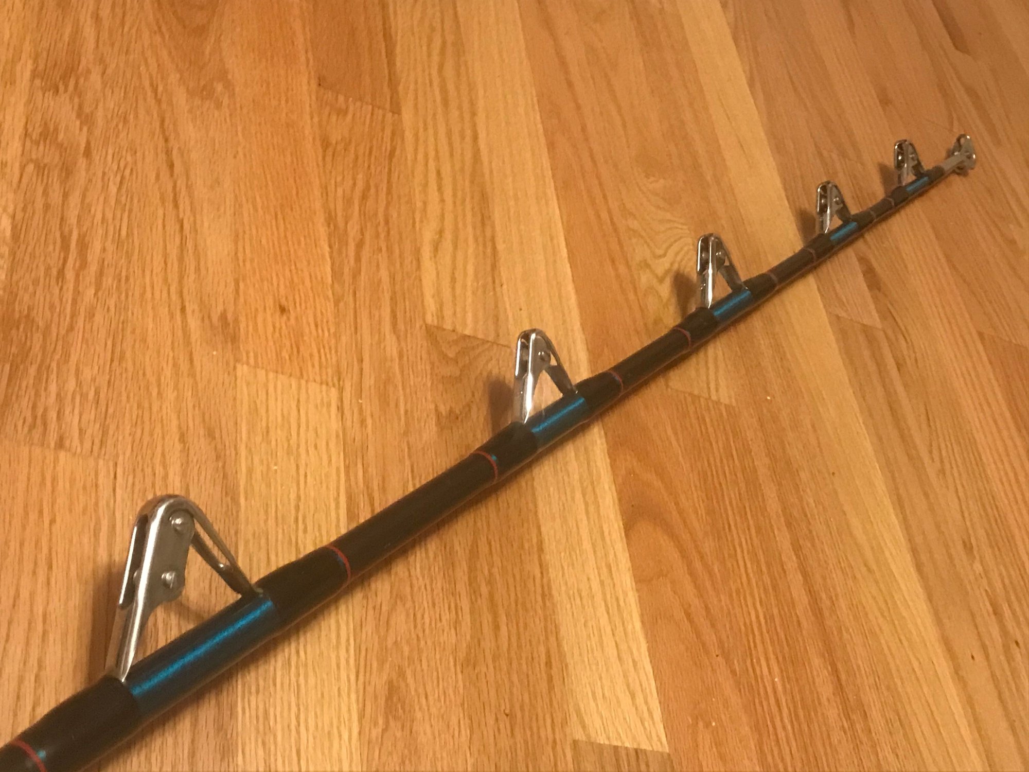 Fishermans Outfitters 6ft 130 lb Giant Tuna Rod with Aftco butt ...