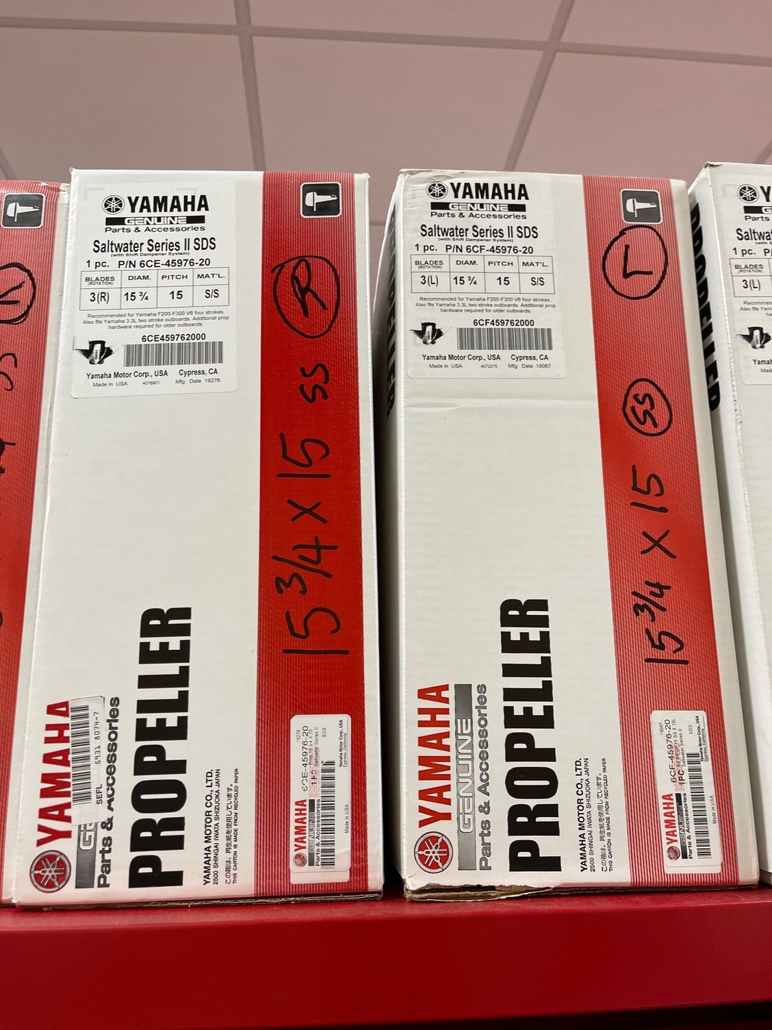 The Hull Truth - Boating and Fishing Forum - Pair of NEW Yamaha SDS 15 ...