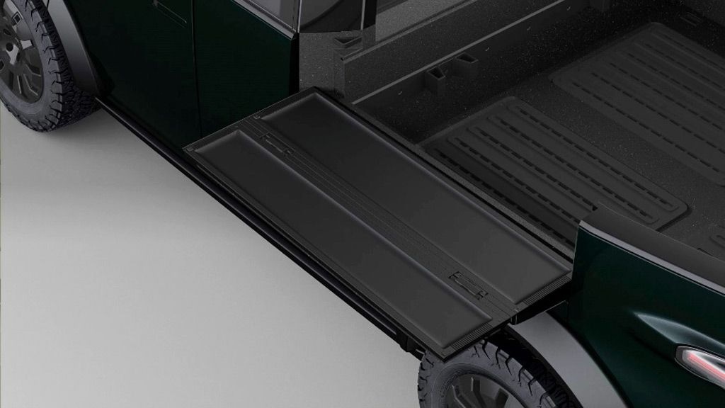 Canoo’s 200-mile electric pickup is a compact truck with a full-size bed