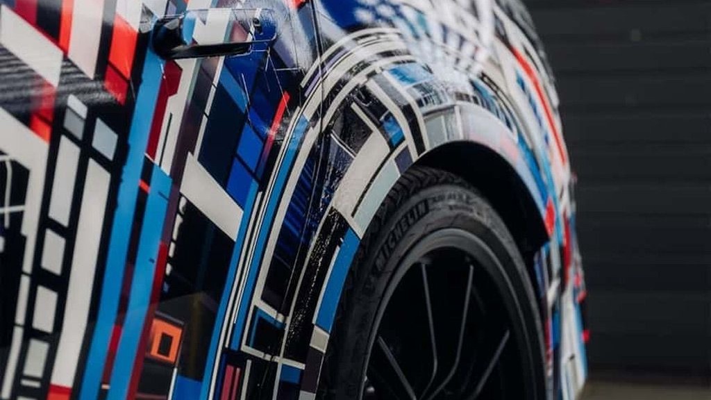 Electric BMW M3 with Neue Klasse design breaks cover