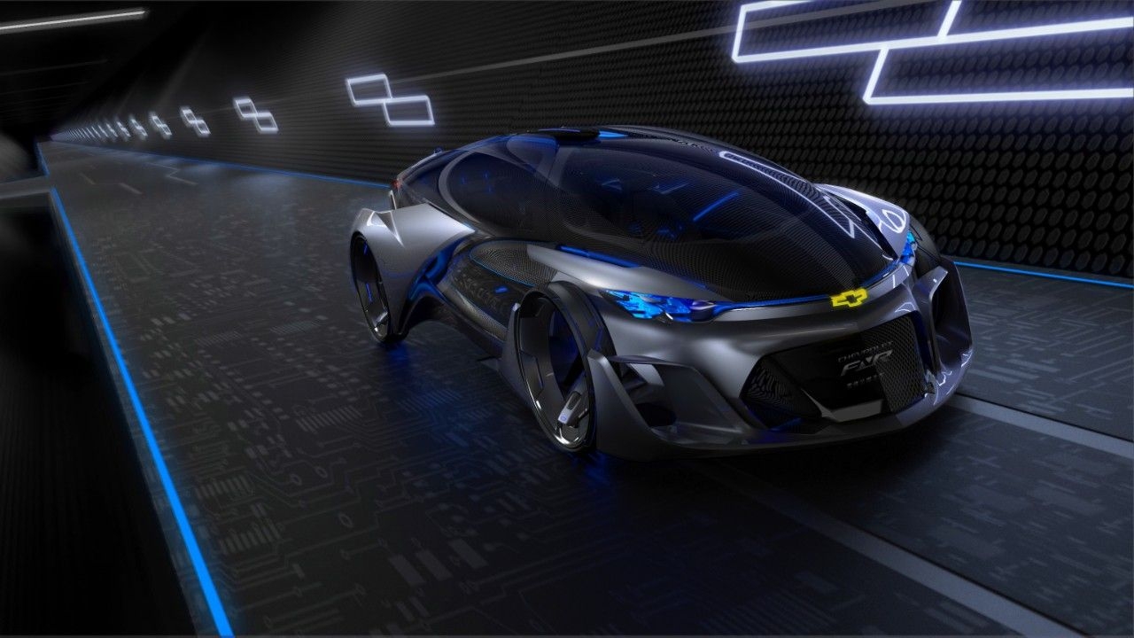 Chevy FNR Concept Brings Autonomous Drive, Electric Power, Sci-Fi ...