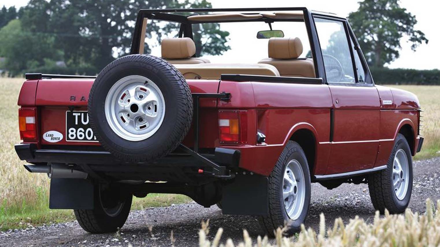 Rare Range Rover Convertible Conversion Headed To Auction