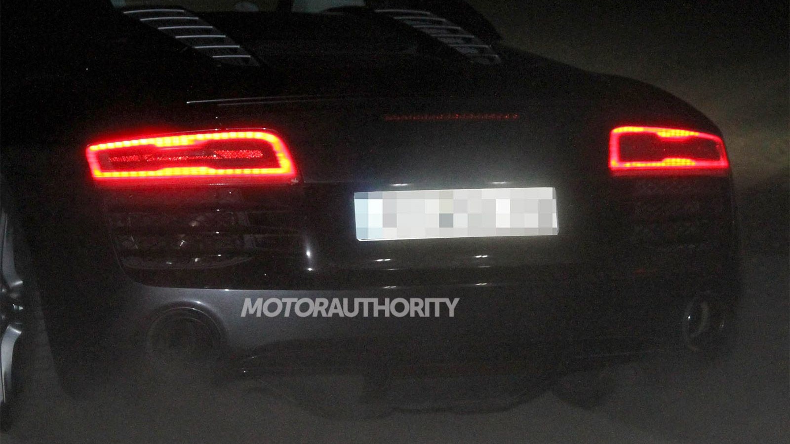 2013 Audi R8 Spyder Spy Shots