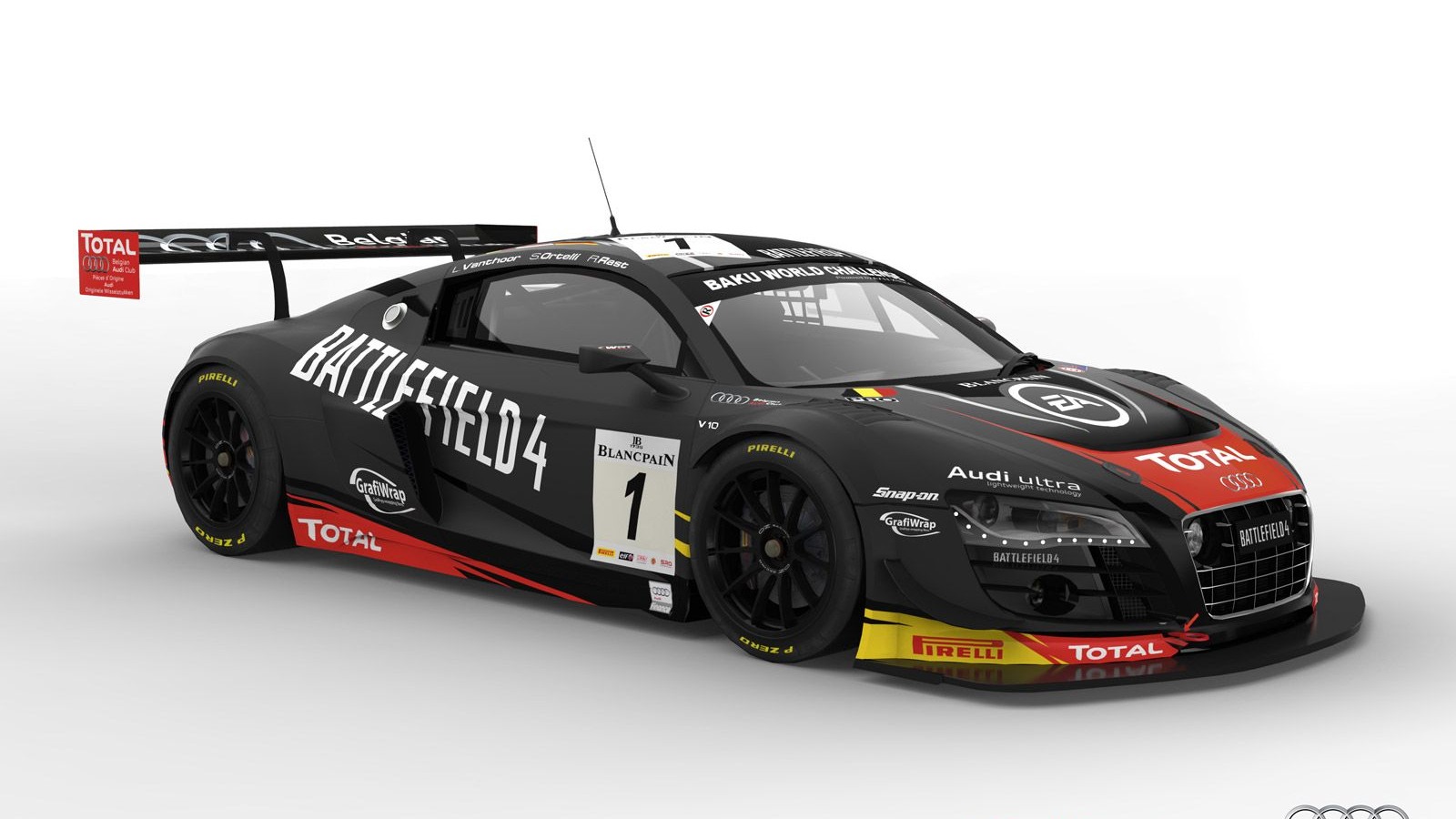 Seven Audi R8 LMS ultra Race Cars To Tackle 2013 Spa 24 Hours
