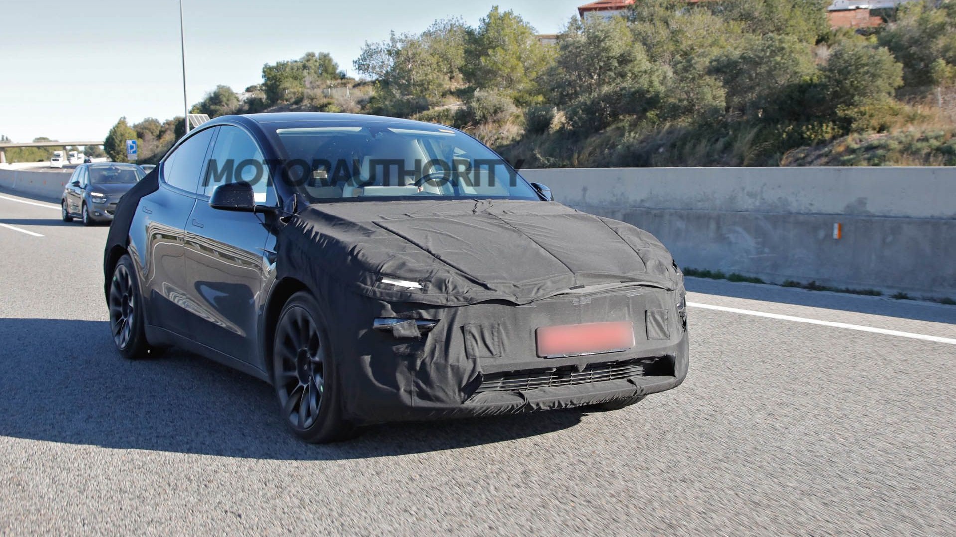 2025 Tesla Model Y Juniper refresh spied