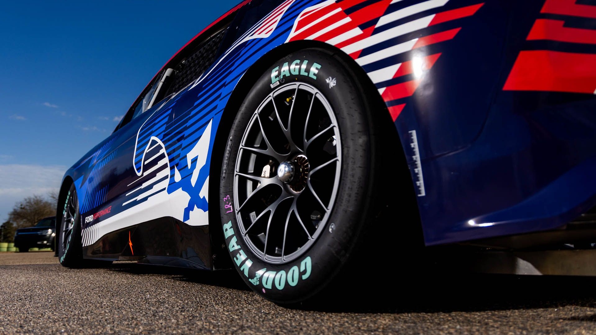 Ford Mustang Mach-E NASCAR EV prototype previews potential future of racing