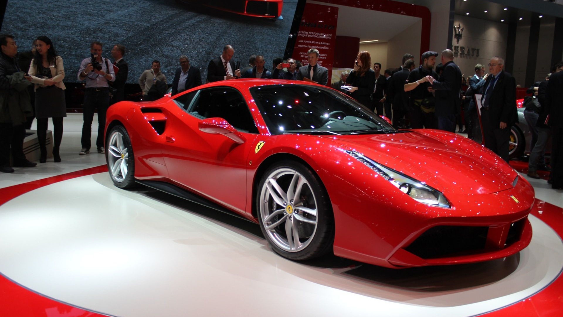Ferrari 488 GTB: Live Photos And Video From Geneva