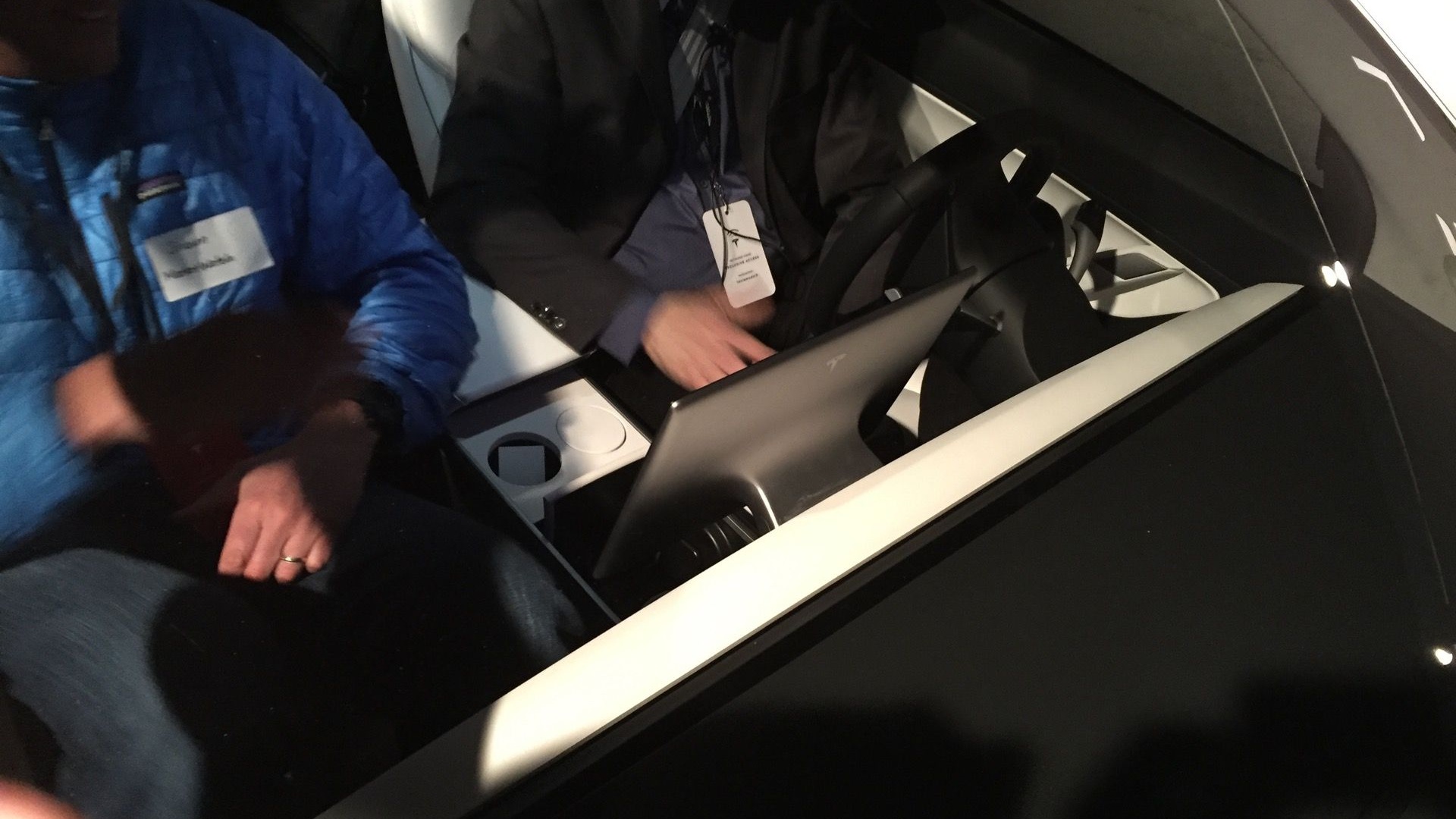 Tesla Model 3 first ride