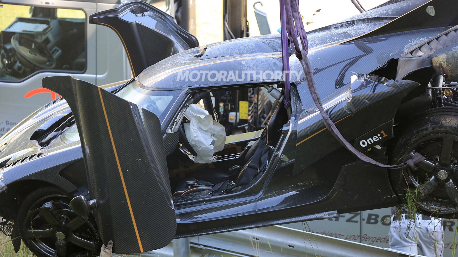 Mechanical failure behind Koenigsegg One:1 Nürburgring crash