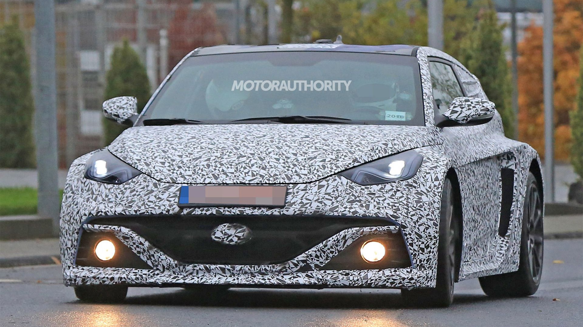 Hyundai RM16 N concept spotted at the Nürburgring