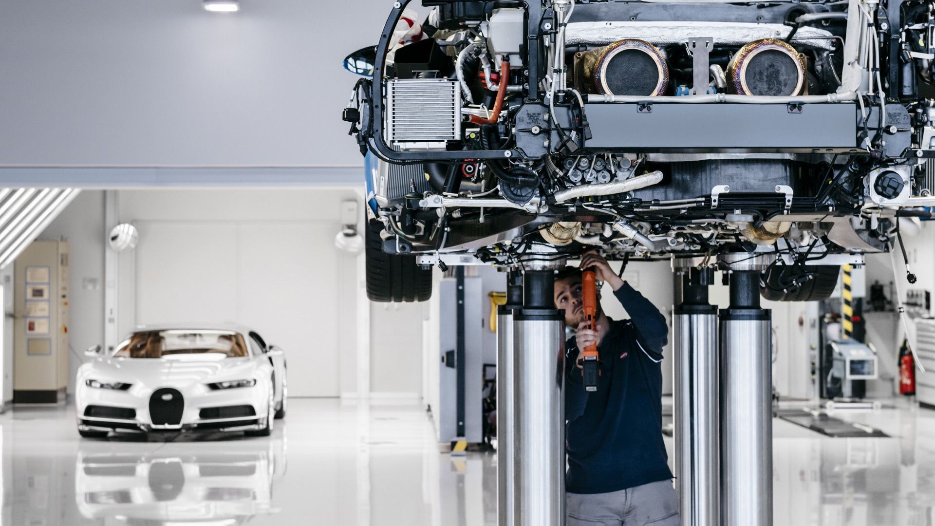 Inside look at Bugatti Chiron production