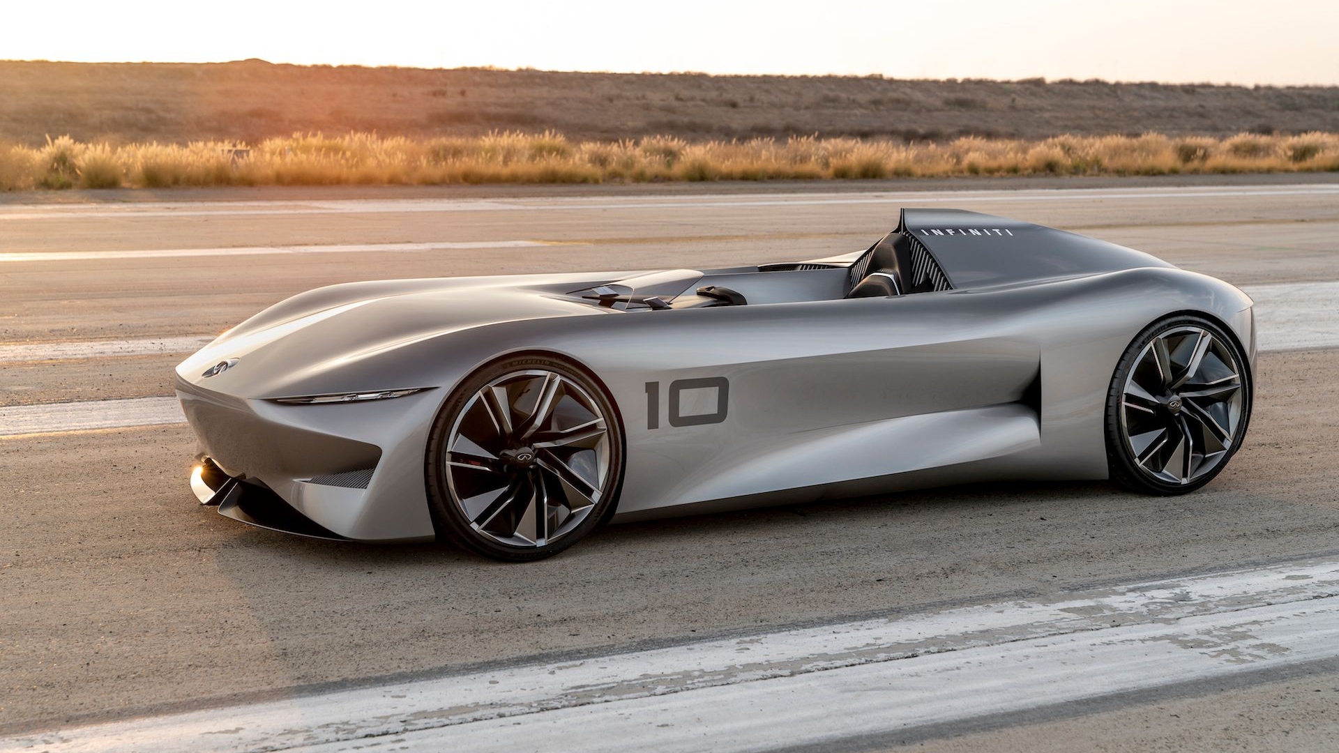 Radical speedster concept hints at future design, powertrains for Infiniti