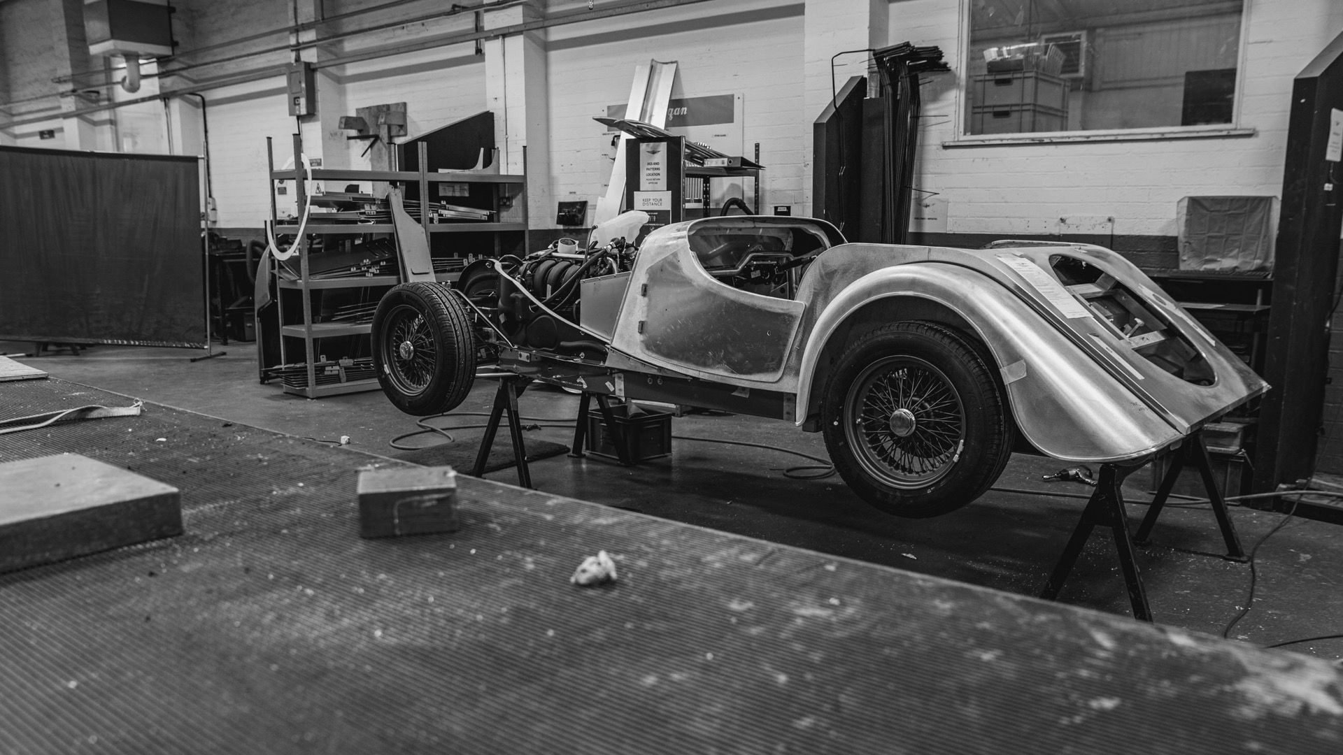 Morgan built its last steel chassis after 84 years