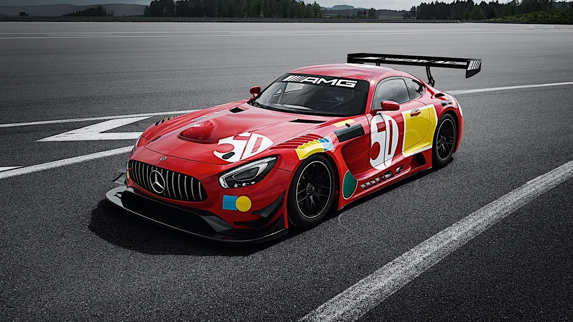 Trio of special race cars mark 50th anniversary of Mercedes-Benz AMG's ...