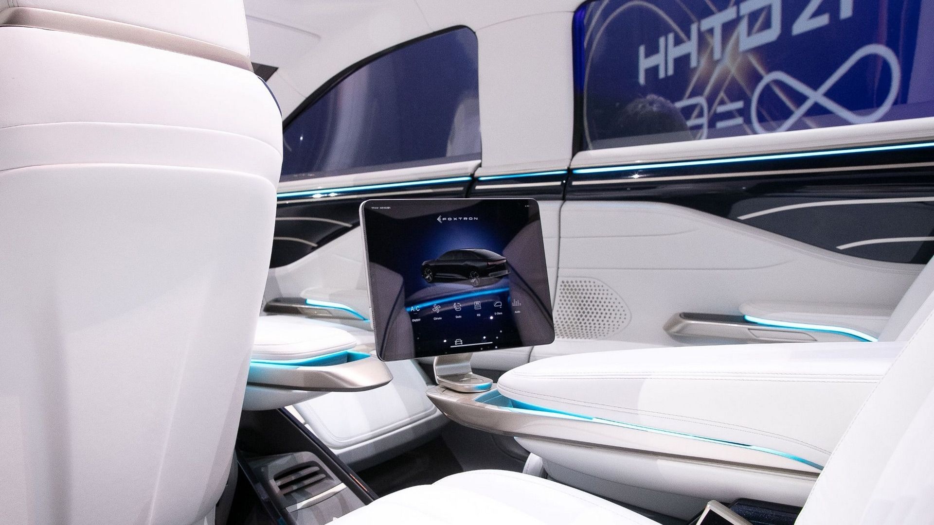 A closer look at Foxconn's Pininfarina-designed Foxtron Model E ...