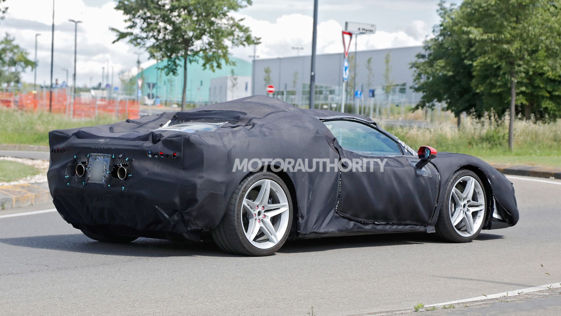 2025 Ferrari SF90 successor spied again