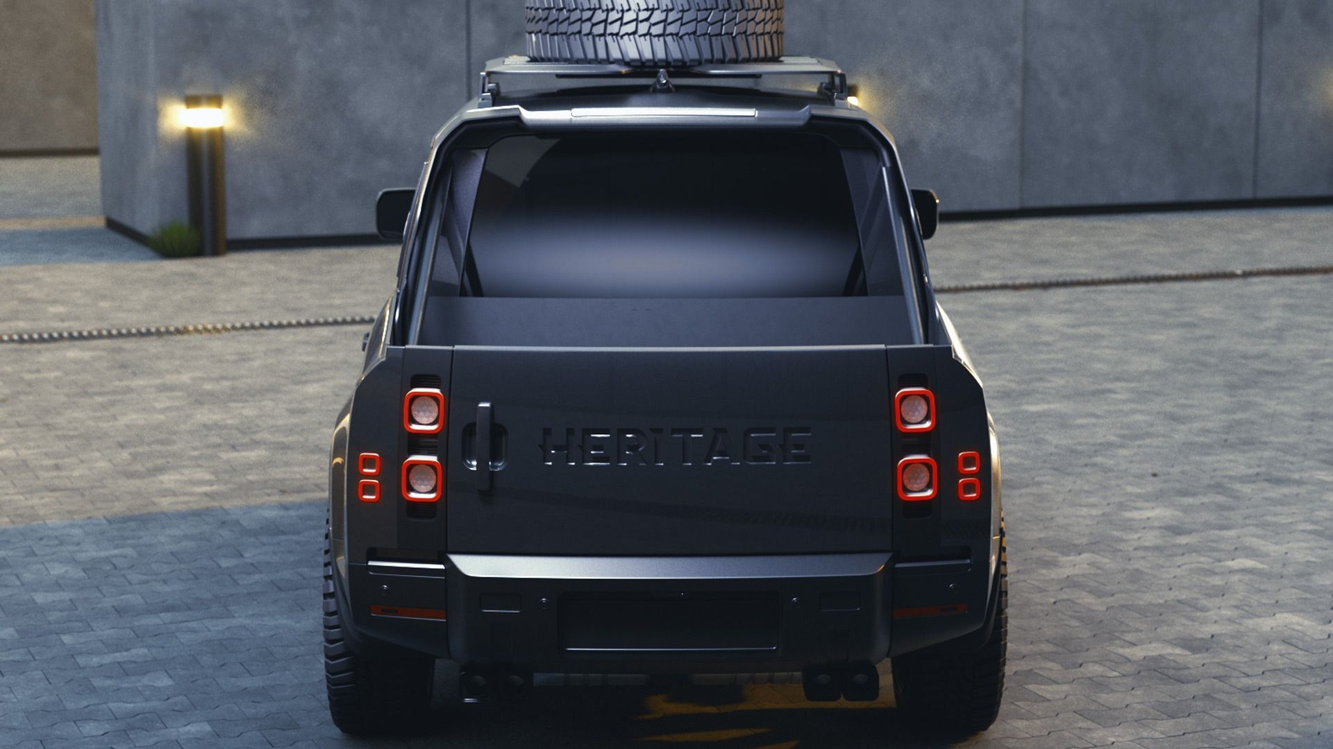 Heritage Customs returns with modern Defender pickup