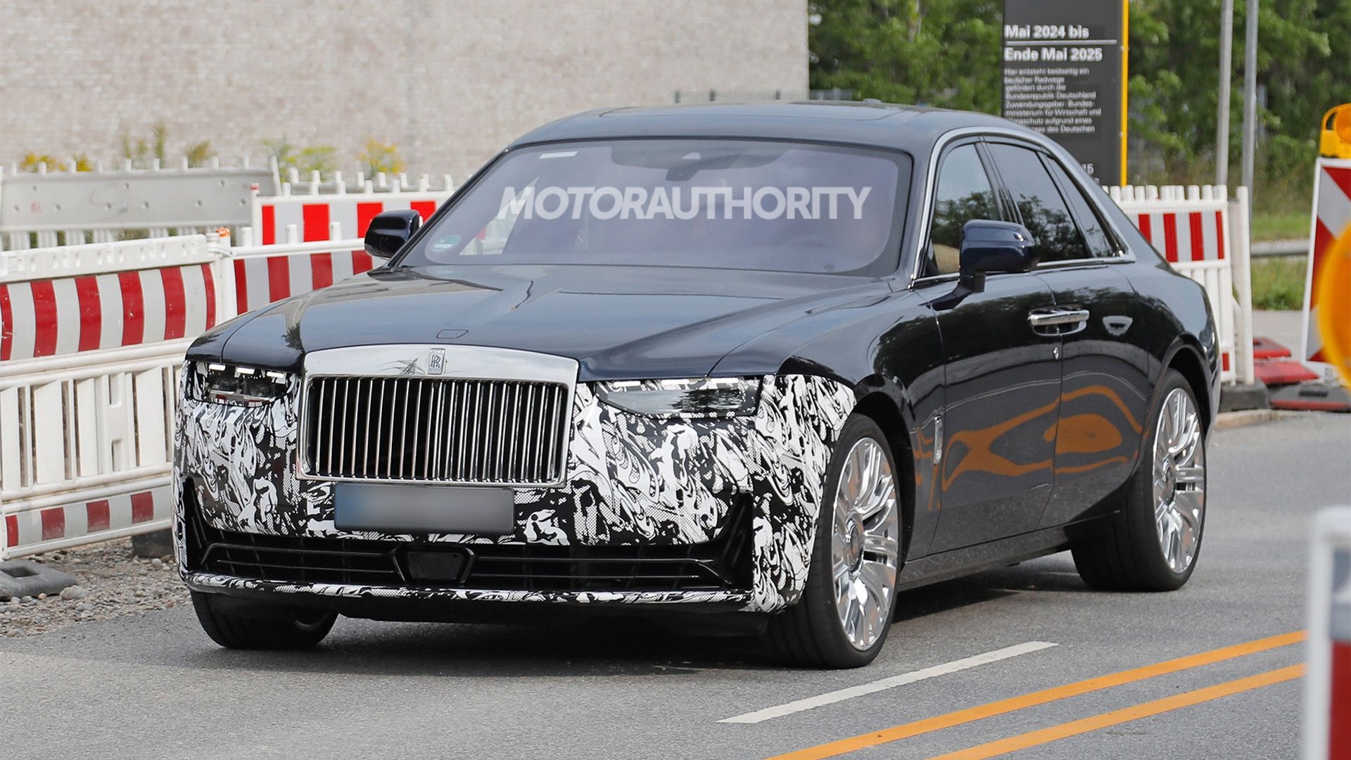 2026 Rolls-Royce Ghost Series II spied