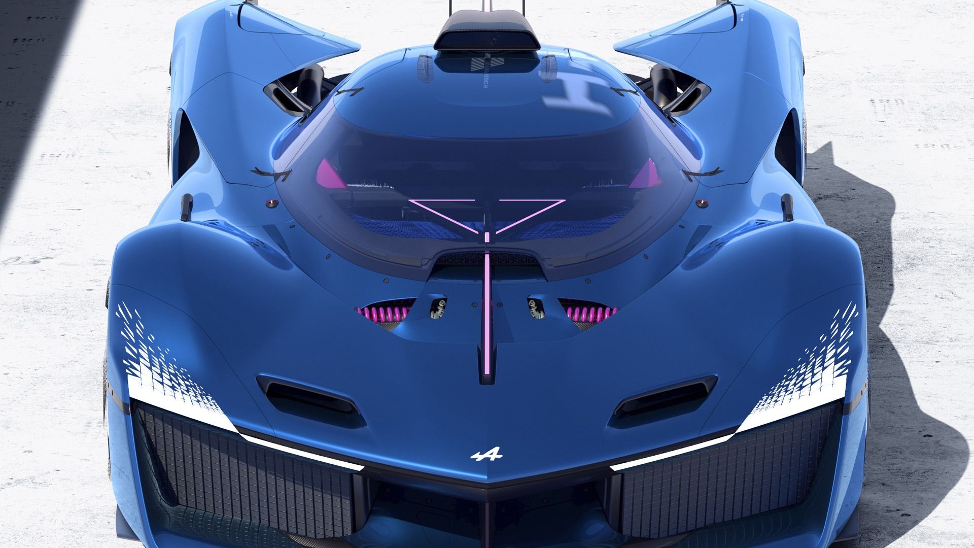 Alpine Alpenglow Hy6 concept packs 730-hp hydrogen V-6