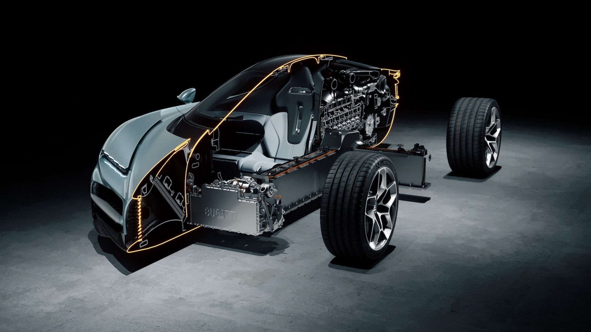 Bugatti Tourbillon chassis deep dive