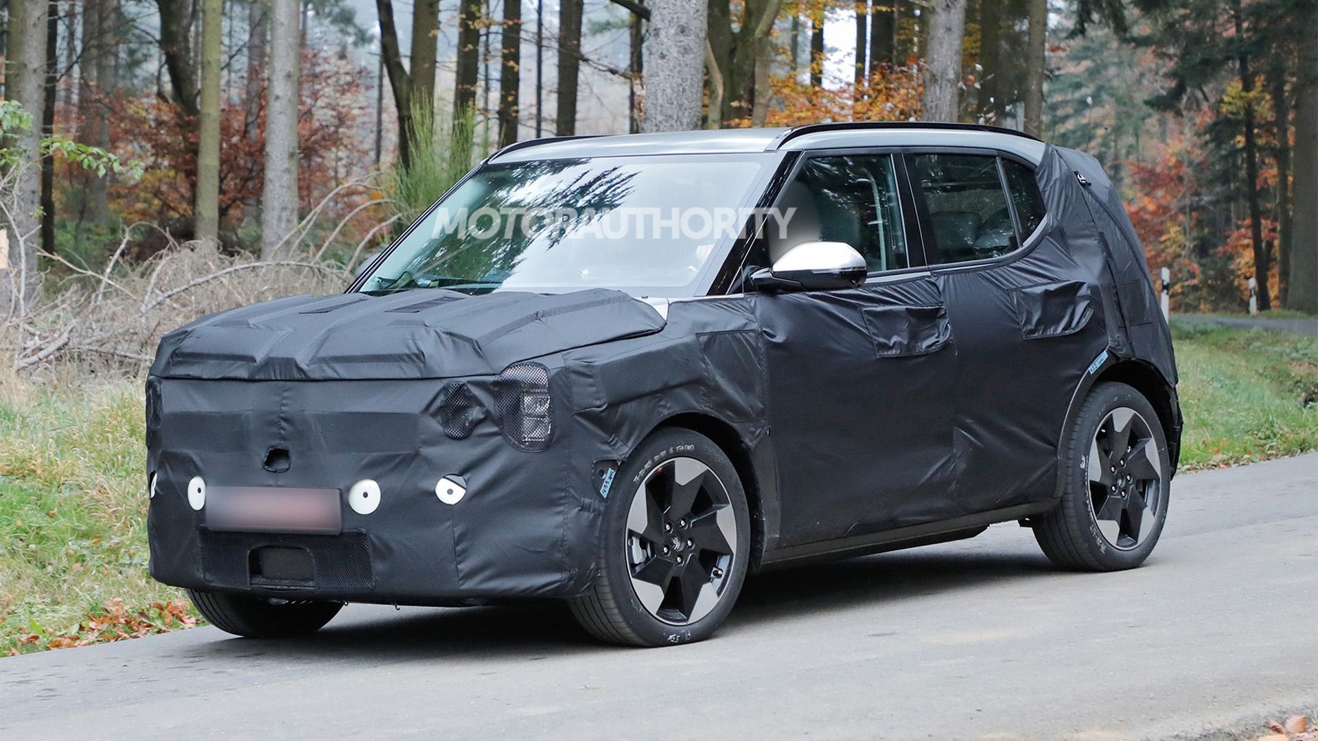 2026 Kia EV2 spied for first time