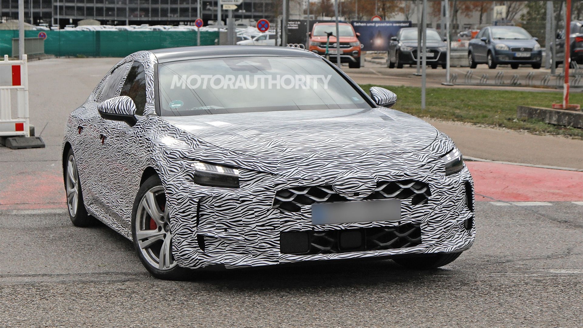 2026 Audi A5 Sportback spied for first time