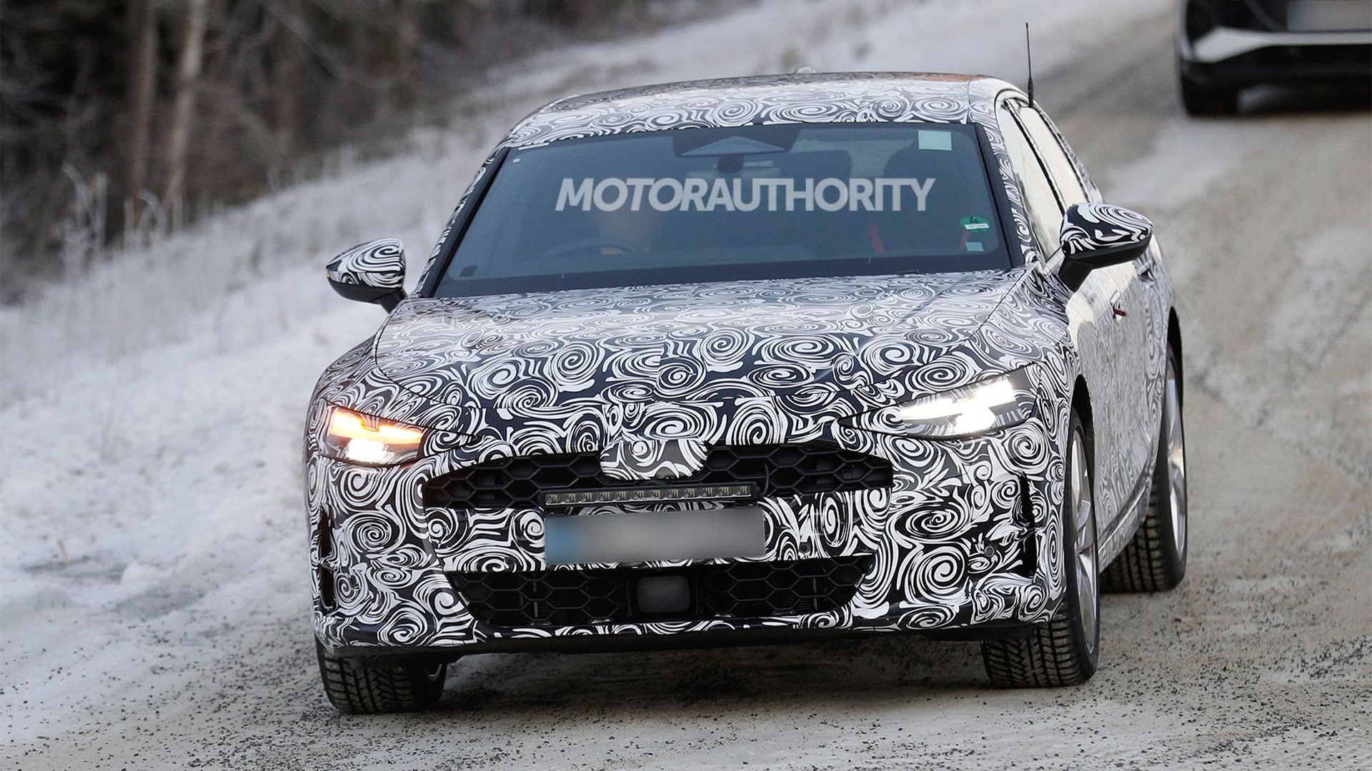 2026 Audi A7 sedan spied again
