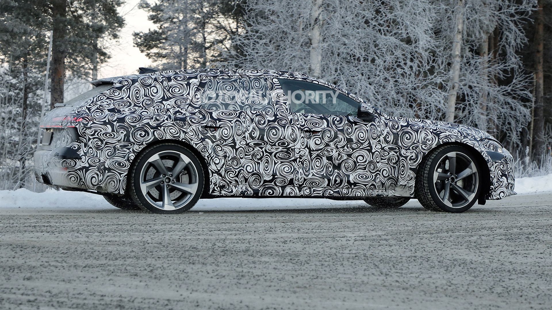 2026 Audi RS 7 Avant spied winter testing