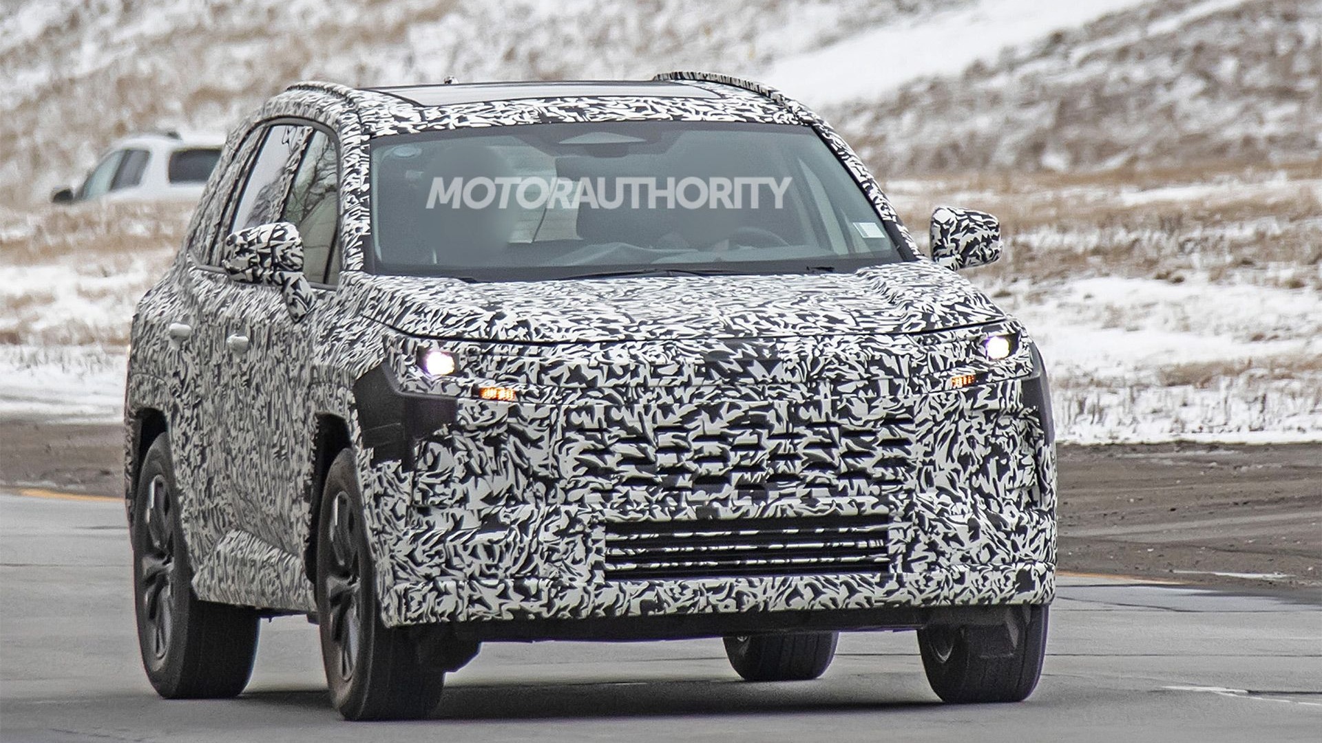 2026 Toyota RAV4 spied with boxy new design