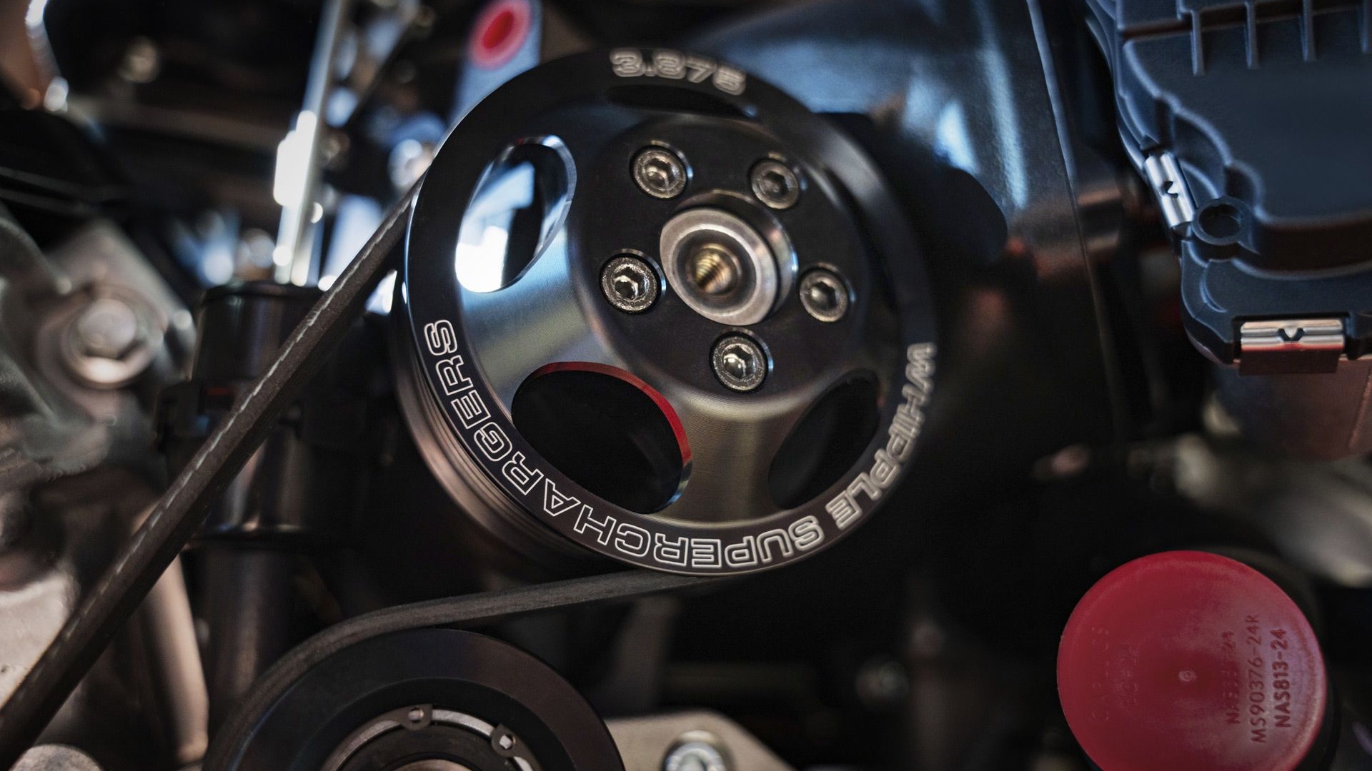 Ford supercharges the Megazilla V-8 to over 1,000 hp