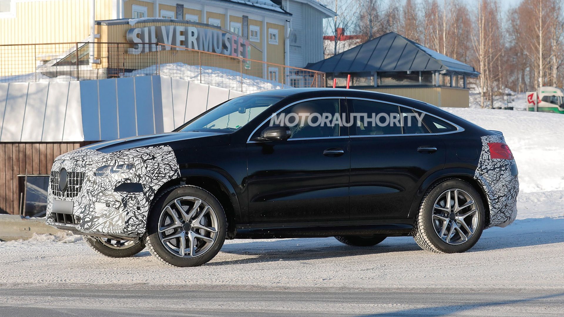 2027 Mercedes-AMG GLE 53 Coupe spied with updates