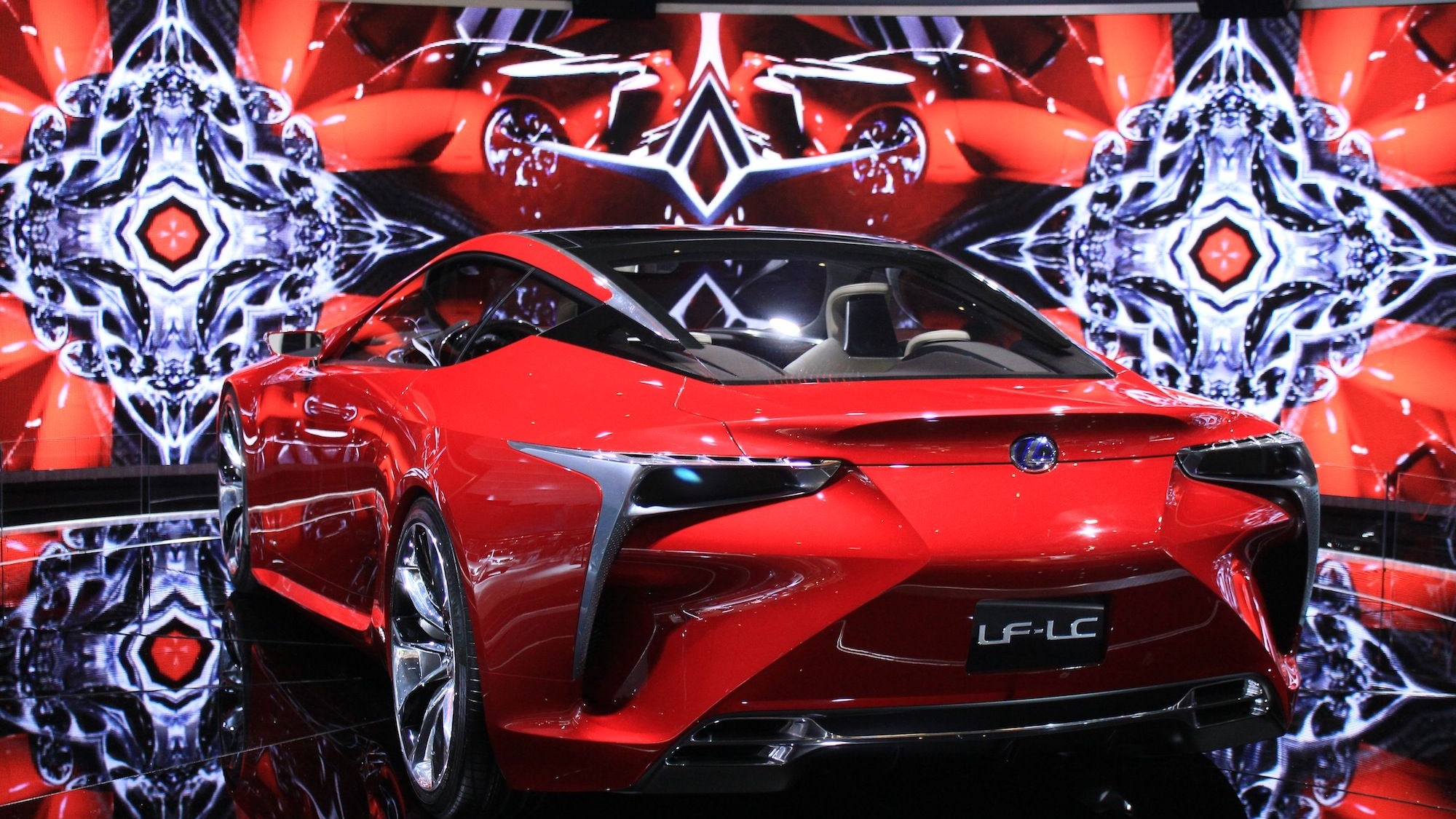Lexus LF-LC Live On Display At The 2012 Detroit Auto Show