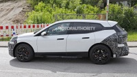 2026 BMW iX spied with updates at the 'Ring
