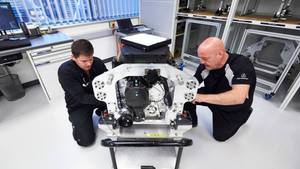 Mercedes AMG's Final F1 V-8 Leaves The Factory: Gallery