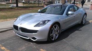 Justin Bieber's Custom Chrome Fisker Karma
