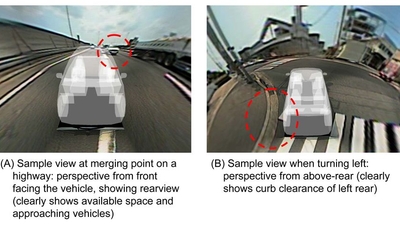 Fujitsu announces revolutionary 360 degree around-car camera system