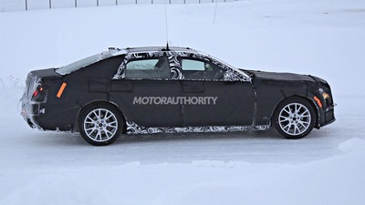 2016 Cadillac CT6 (LTS) Flagship Rear-Drive Sedan Spy Shots