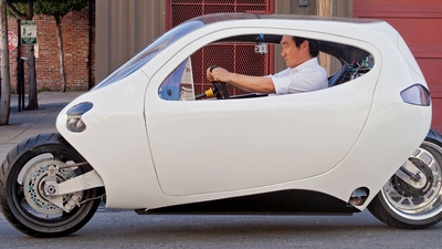 LIT Motors C1: The Car-Like Motorcyle That Can't Fall Down