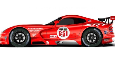 Racing Vipers To Wear Le Mans-Winning Dodge Livery Again