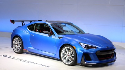 Subaru Unveils Radical STI Performance Concept In New York: Live Photos