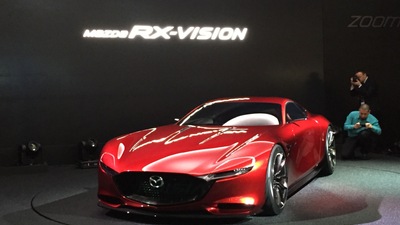 Mazda RX-Vision concept hints at next rotary engine