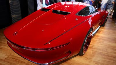 Vision Mercedes-Maybach 6 concept is a mega electric coupe